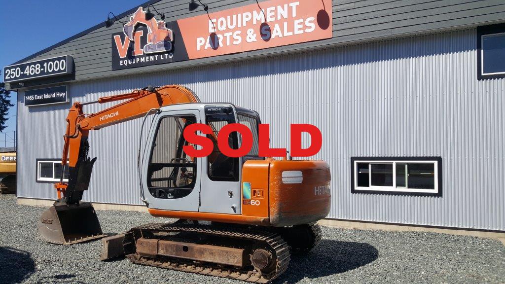 Hitachi EX60-5 Mini Excavator - V.I. Equipment