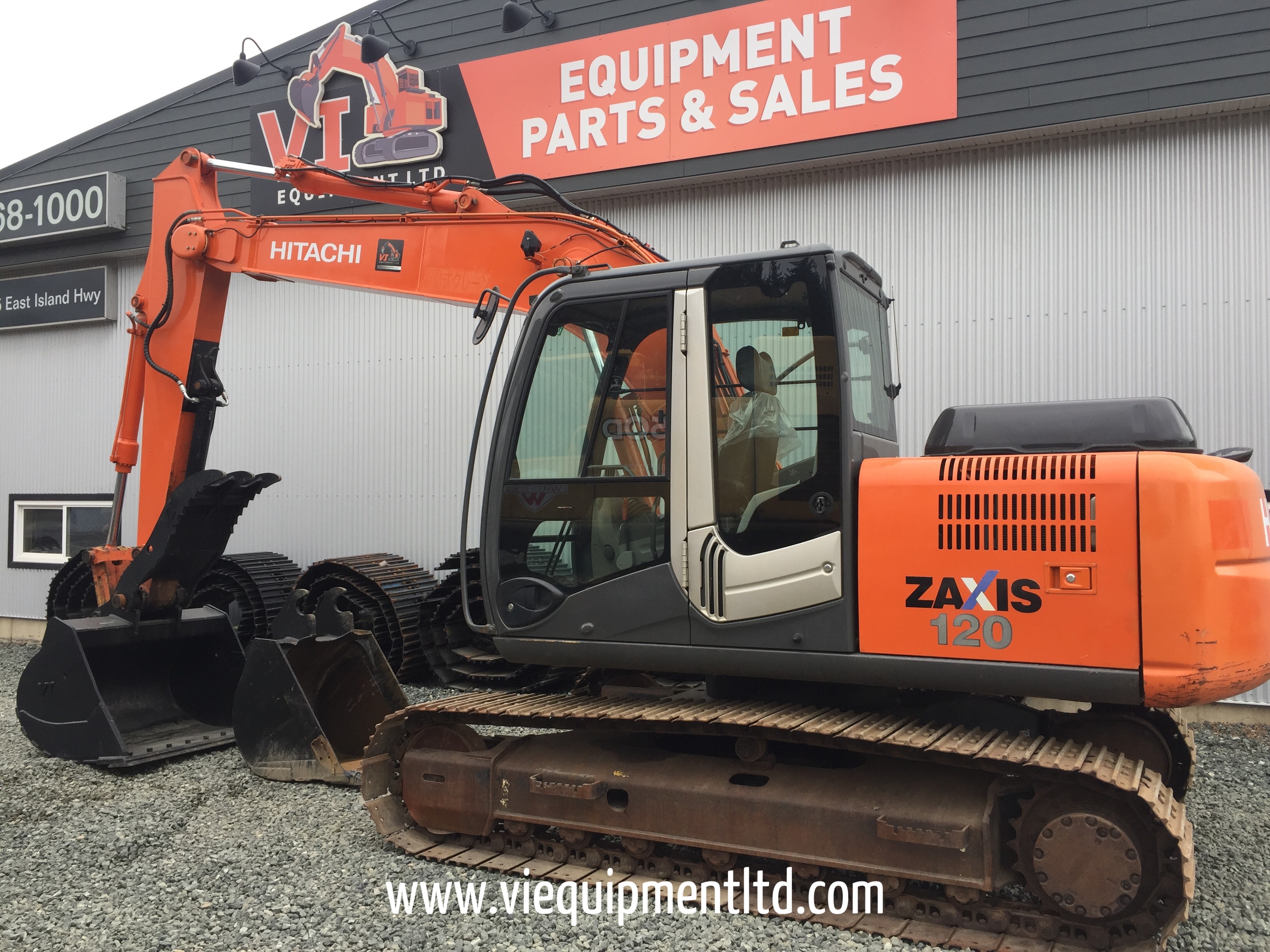 Hitachi ZX120-3 Excavator - $89,900 - V.I. Equipment