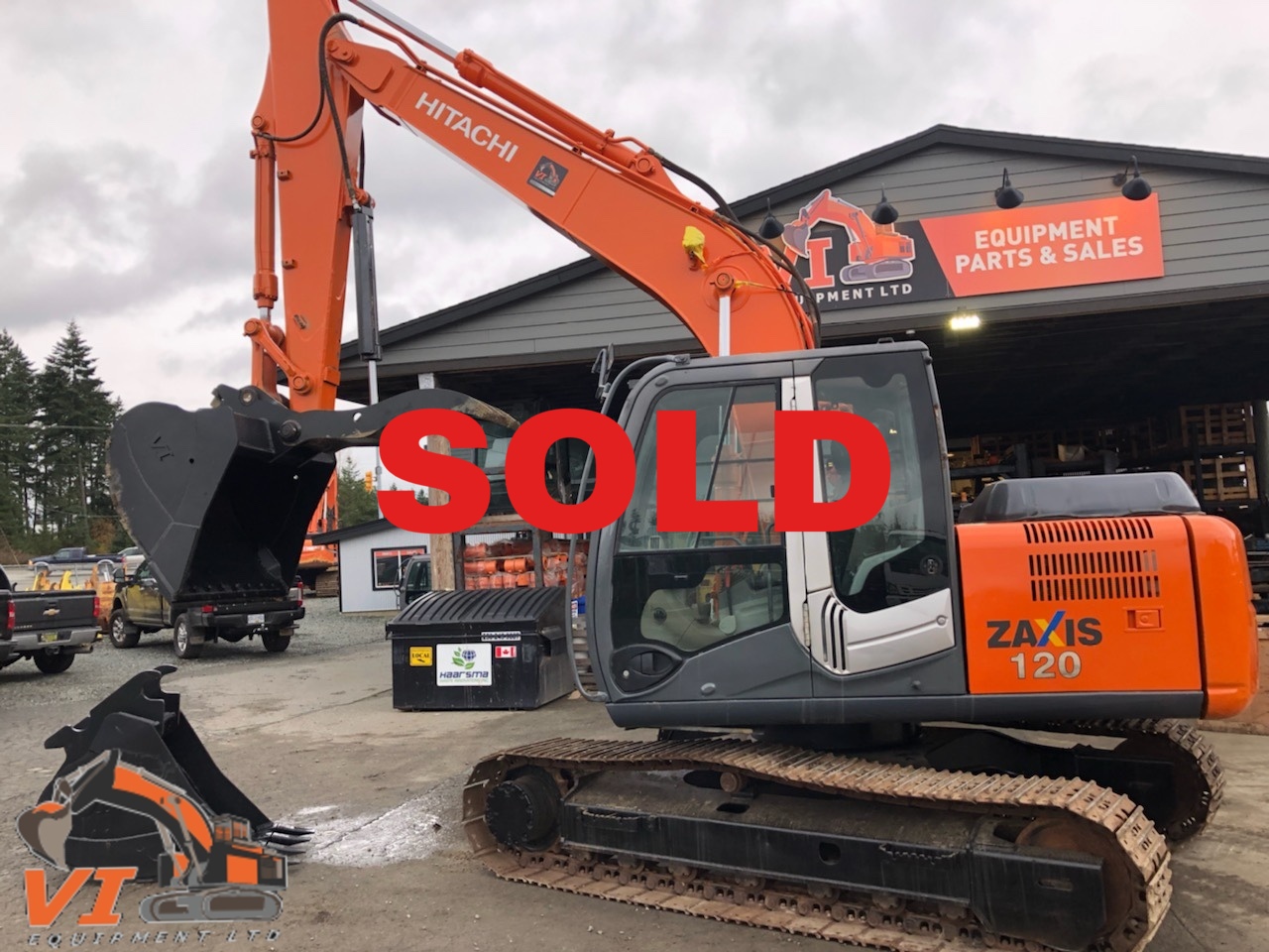 Hitachi ZX120-3 Excavator For Sale | Used & New Excavator Parts